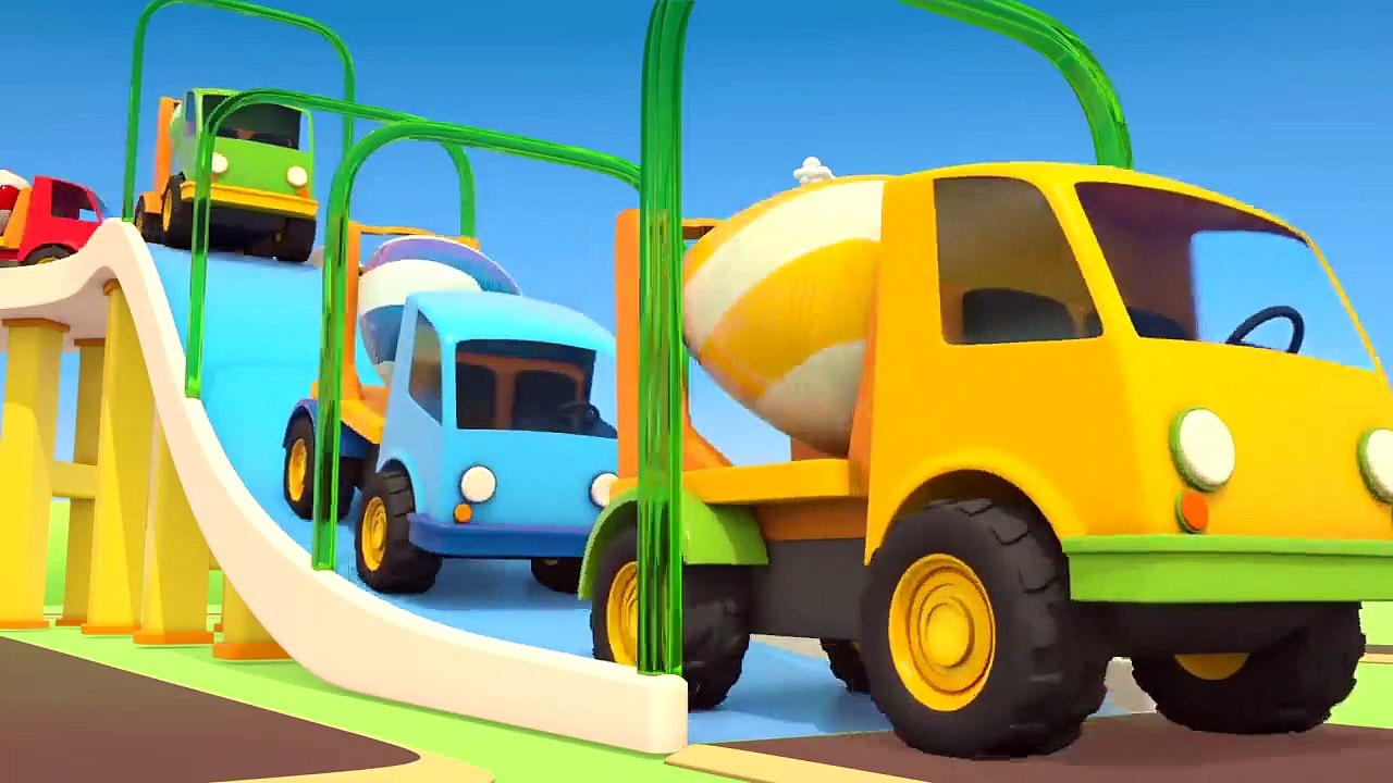 Learn Colors for Kids with Helper Cars Cartoons_ Educational Cartoons ...