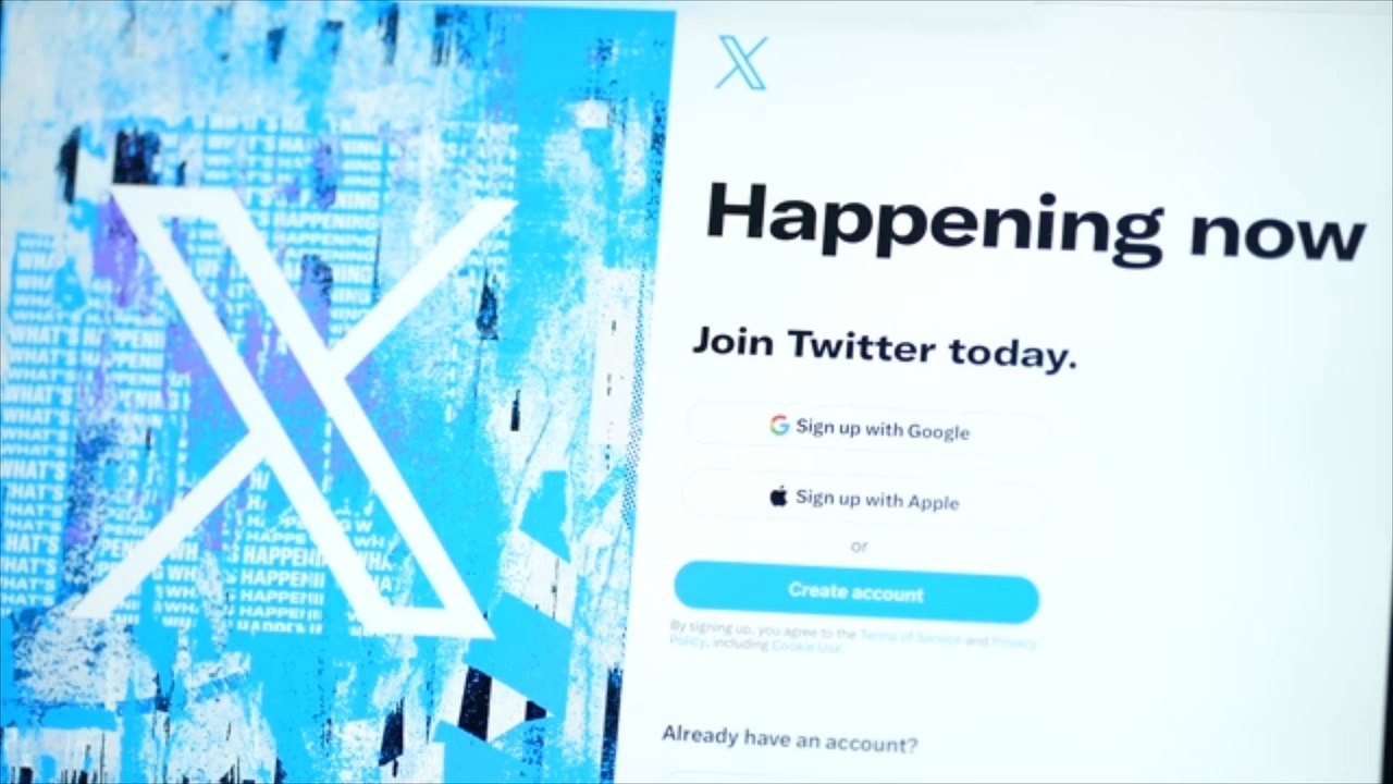 Twitter devient "X" - Vidéo Dailymotion