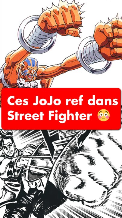 Oh les JoJo ref dans Street Fighter - Vidéo Dailymotion