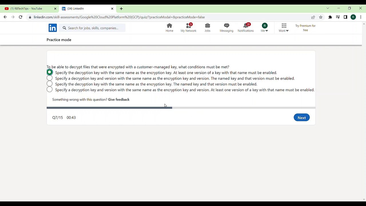 LinkedIn GCP Skill Assessment Answers - Linkedin Google Cloud Platform Quiz Questions and ...