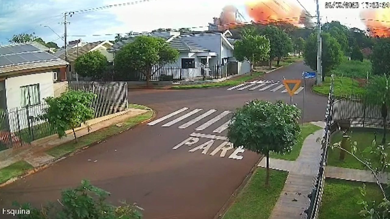 Imagens impressionantes mostram momento da explosão na C.Vale em ...
