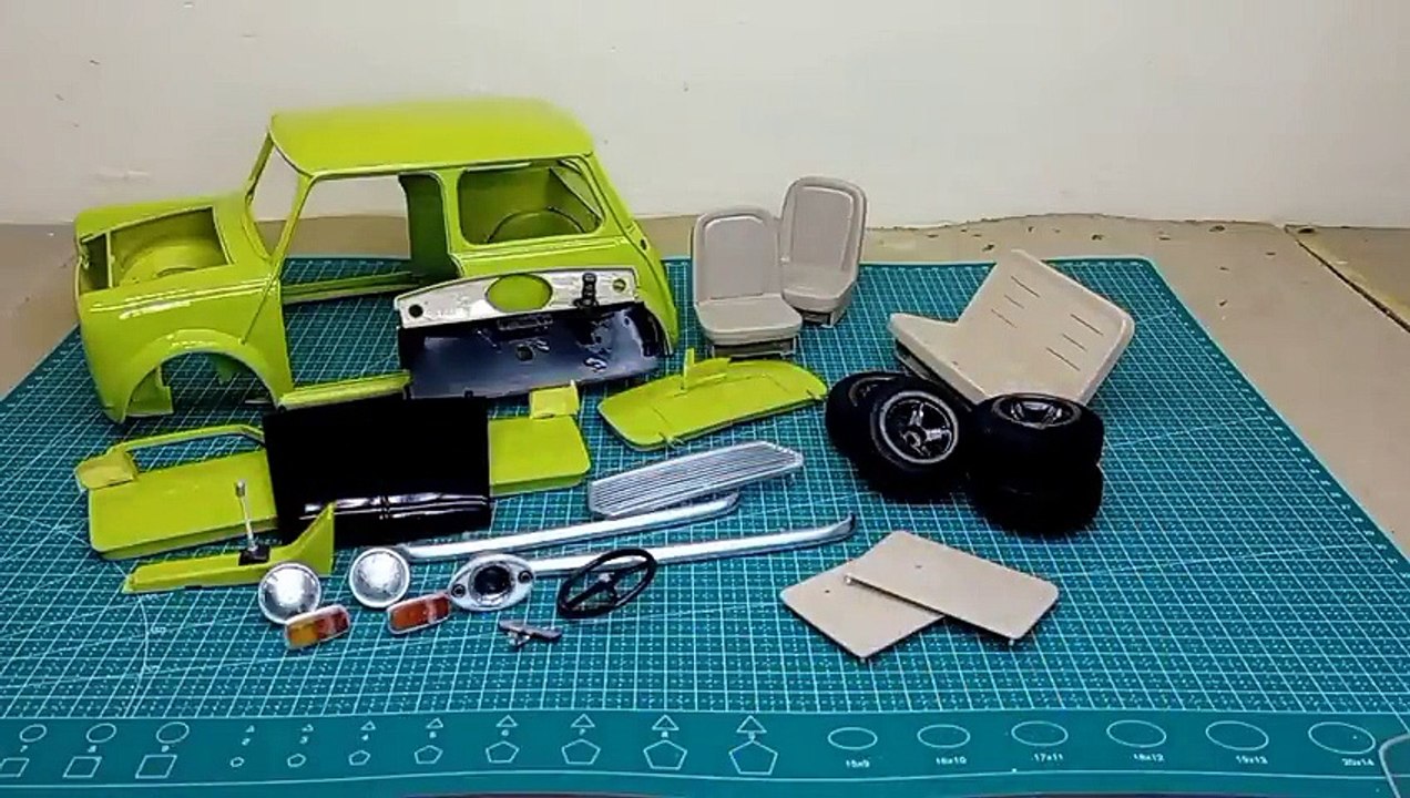 part finishing MAKE A MORRIS MINI CAR PVC PIPE MATERIAL _ MOBIL MR ...