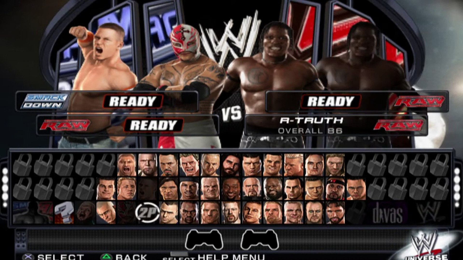 Smackdown Vs Raw 2011 Roster