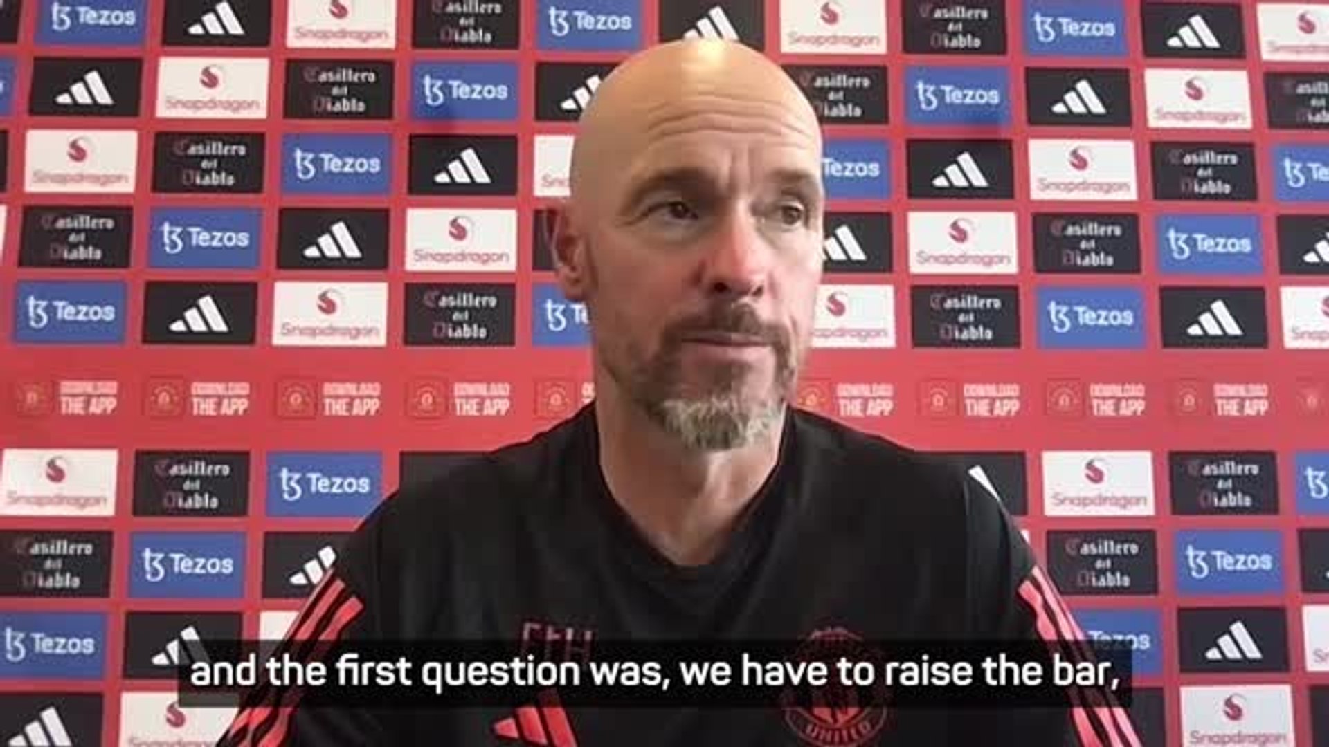 Manchester United manager Erik Ten Hag gives update on Rasmus Holjund ...