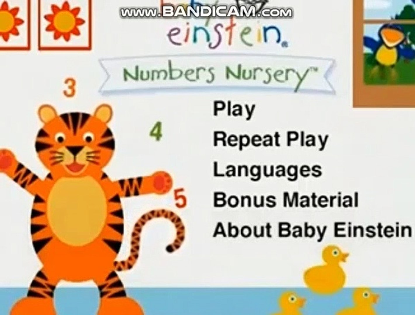 Baby Einstein Puppet Show Menus Baby Einstein Baby Wordsworth