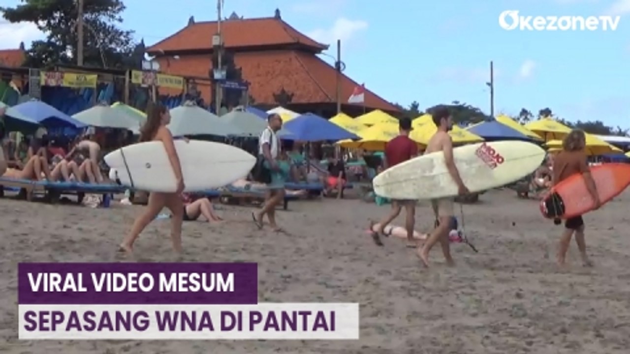 Viral Video Mesum Sepasang WNA di Pantai, Dipastikan Bukan di Pantai Batu Bolong Canggu - video ...