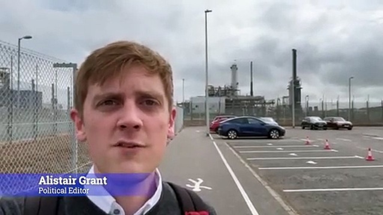 Rishi Sunak Visit To Shell St Fergus Plant - video Dailymotion