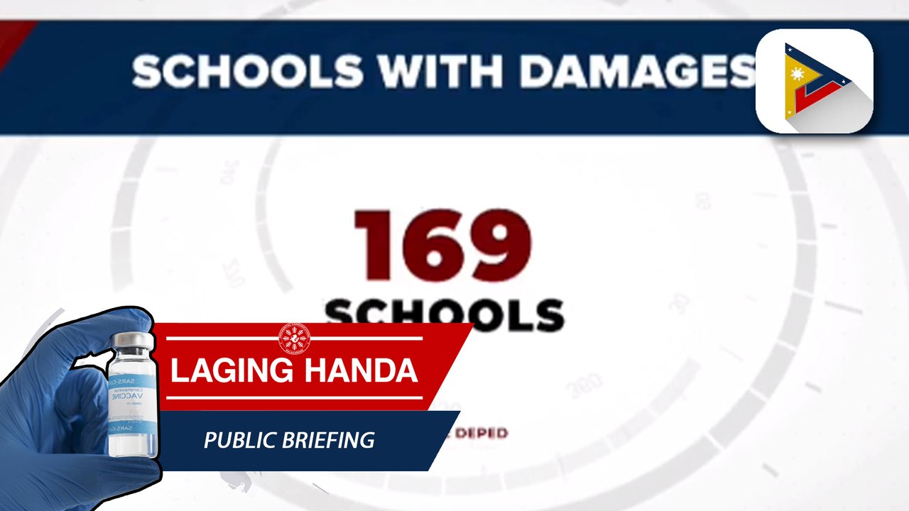 Nasa 160 na paaralan, nasira dahil sa Bagyong Egay - video Dailymotion