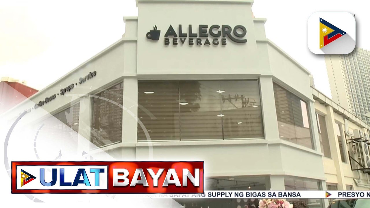 Bagong opisina at showroom ng Allegro Beverage Corp., binuksan sa ...