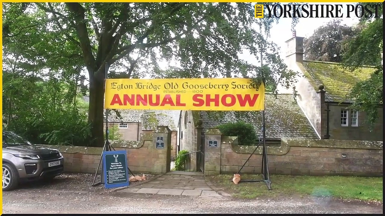 Egton Gooseberry Show 2023 - video Dailymotion