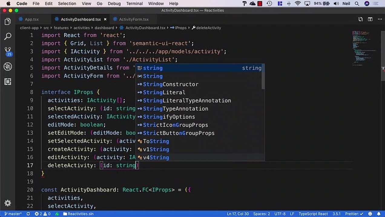 Building a CRUD application in React (Legacy) - Adding the delete functionality - video Dailymotion