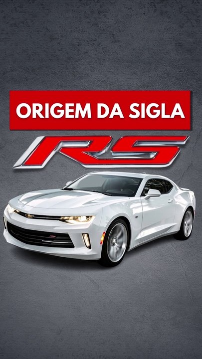 Você sabe o que significa a sigla RS nos carros? - Vídeo Dailymotion