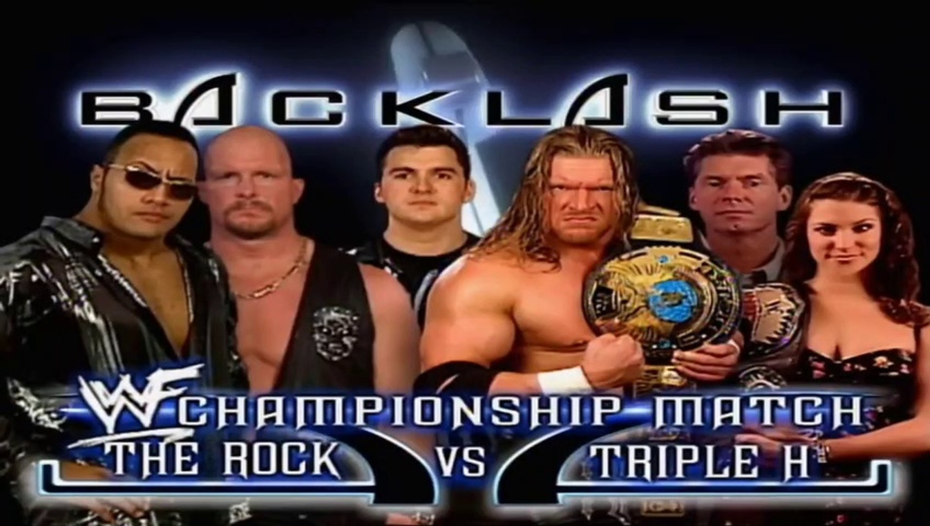 The Rock Vs Triple H