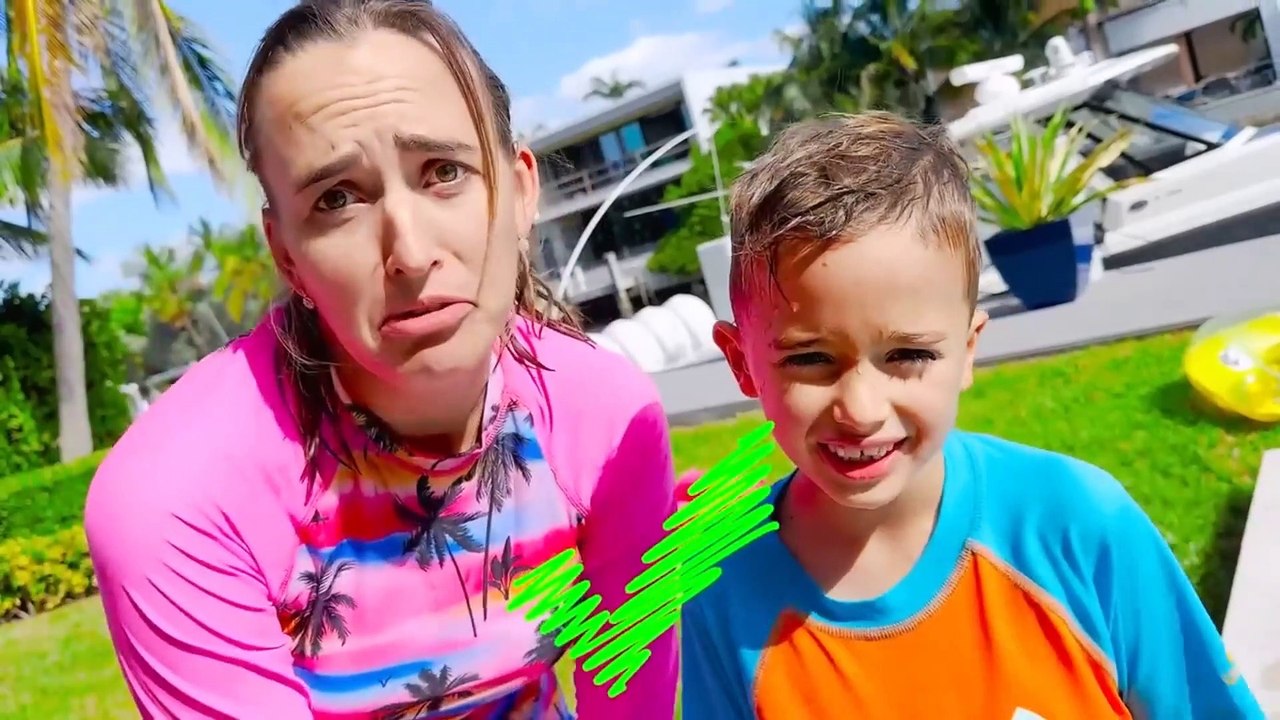 Vlad and Niki Safety| rules in swimming pool - video Dailymotion