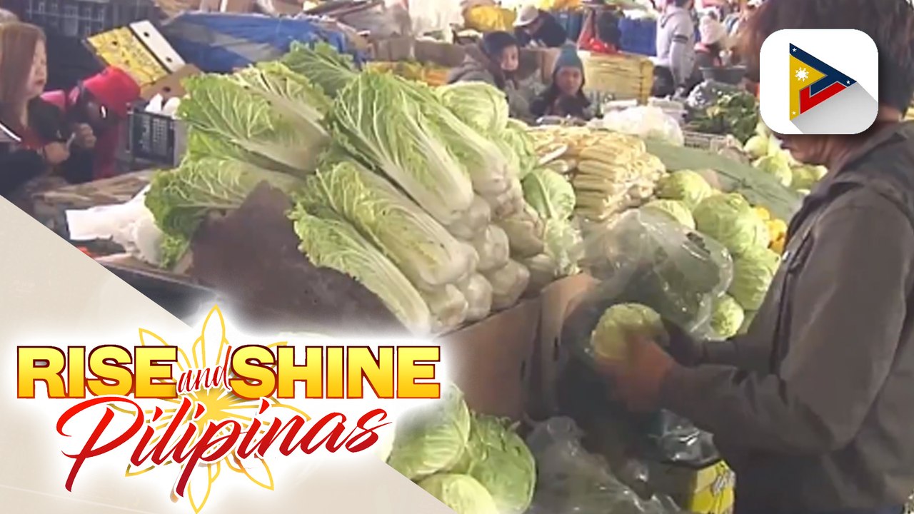 Presyo ng iba't ibang highland vegetables na mula sa Benguet at Ifugao ...