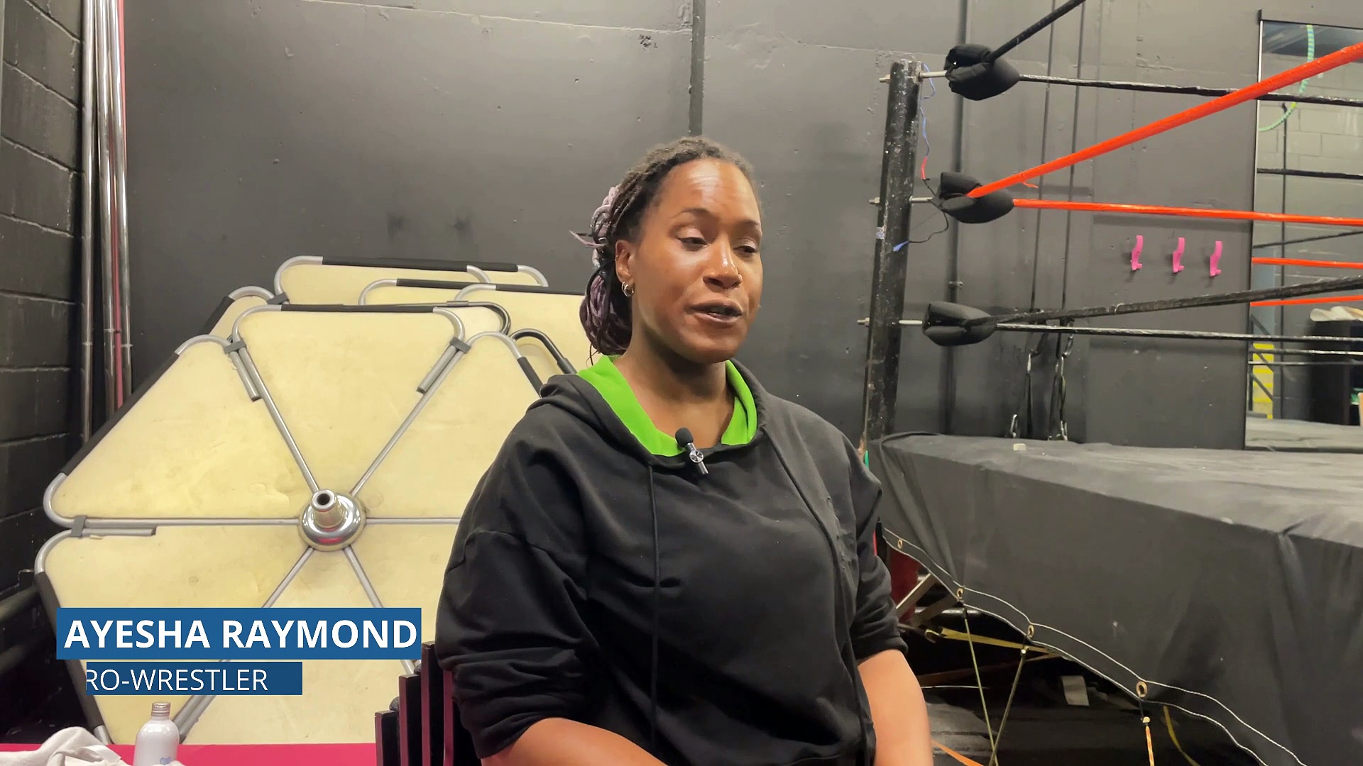 Ayehsa Raymond talks about her background