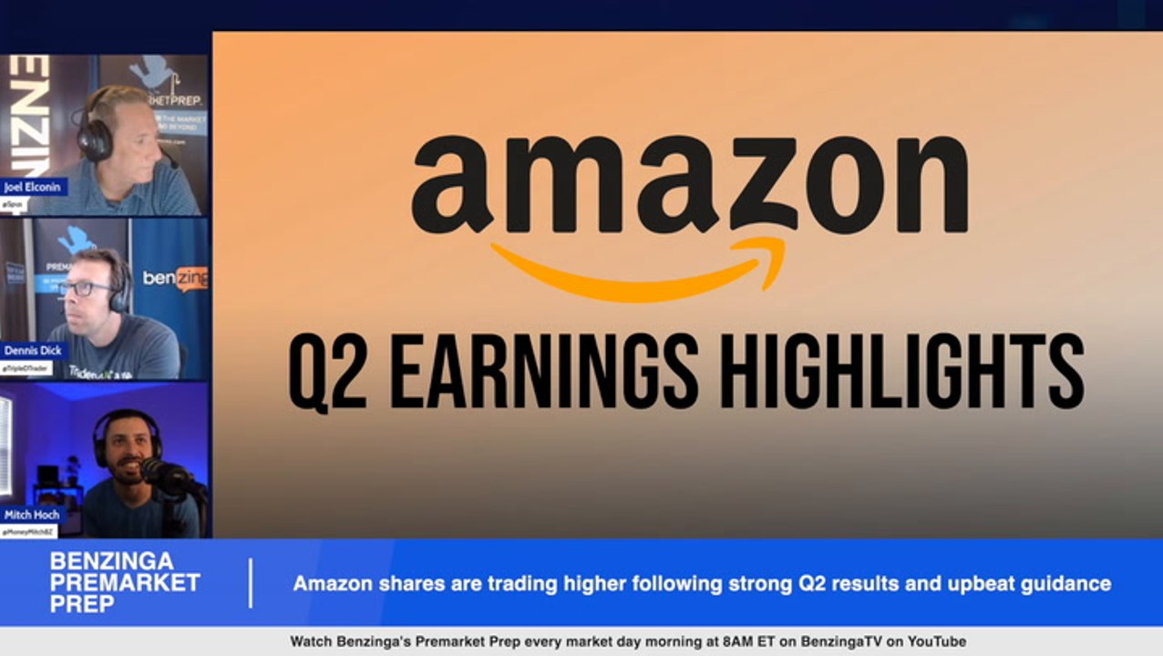 Amazon Earnings Highlights: Amazon Shares Are Trading Higher Following ...