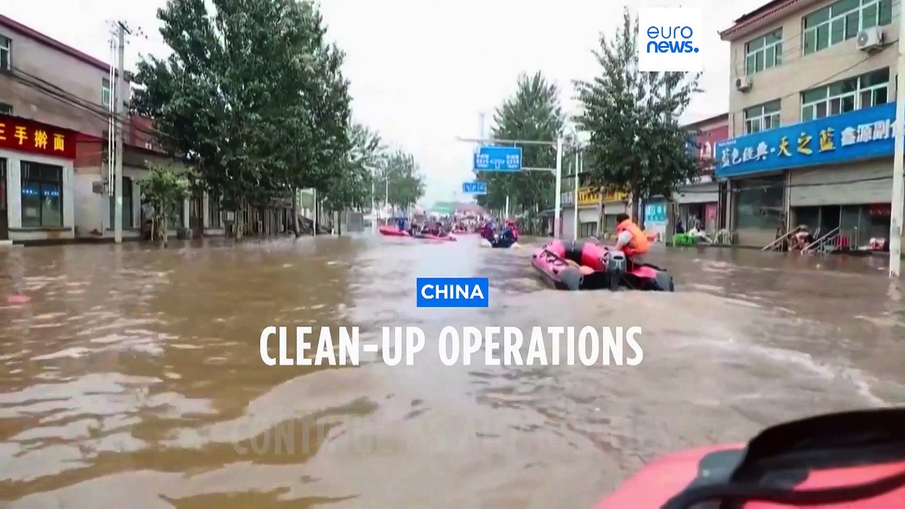 Authorities warn of more rain in China as mop-up operations continue ...
