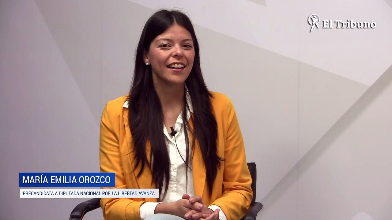 Entrevista a María Emilia Orozco, precandidata a diputada nacional ...