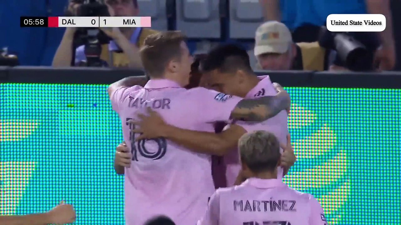 HIGHLIGHTS: FC Dallas vs. Inter Miami CF | August 6, 2023 | Messi ...