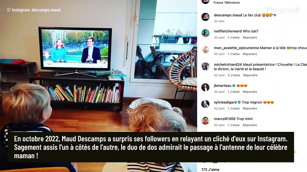 Maud Descamps (Télématin) maman poule : rare et très touchante photo ...