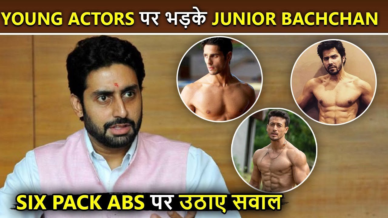 Acting Par Focus... Angry Abhishek Bachchan SLAMS Young Actors For Six Pack Abs - video Dailymotion