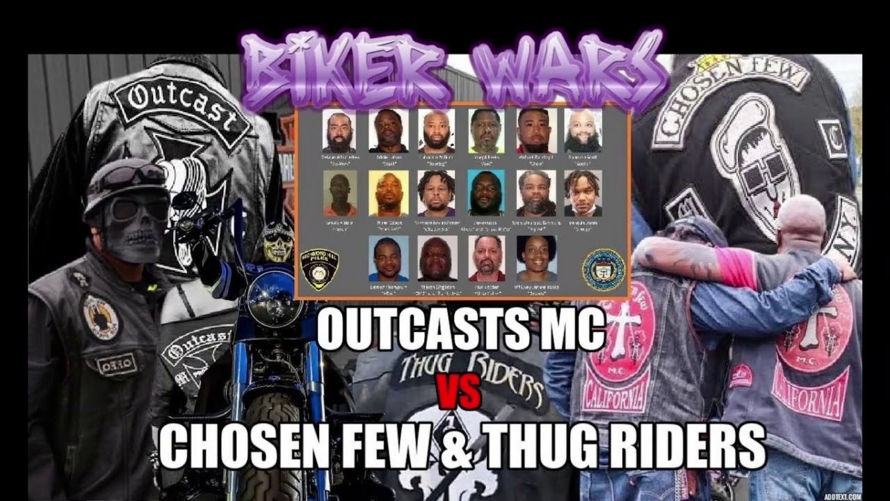 Mc WARS - Outcast VS Chosen Few & Thug Riders - LARGEST motorcyle Club ...
