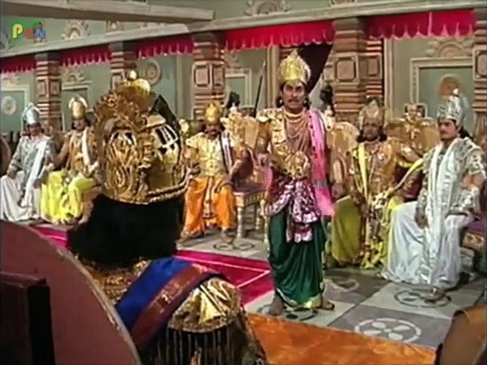 श्री कृष्ण ने महासभा में क्या निर्णय लिया था_ _ Mahabharat Scene _ B R ...