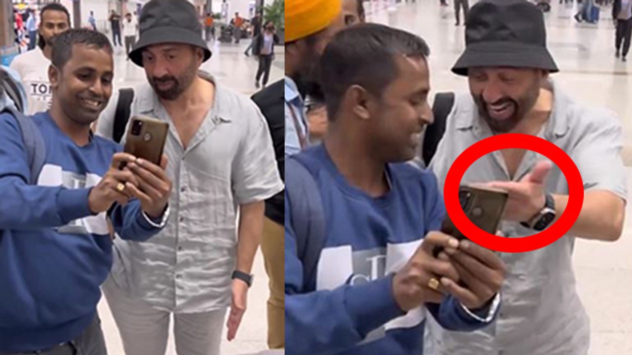 Sunny Deol Fans के Selfie Click पर Angry Reaction, Airport Video Viral ...