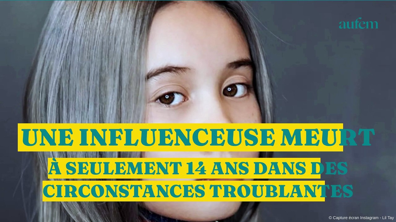 Une influenceuse meurt à seulement 14 ans dans des circonstances ...
