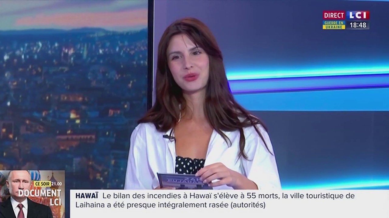 Lucile Devillers sur LCI (11/08/2023) - Vidéo Dailymotion