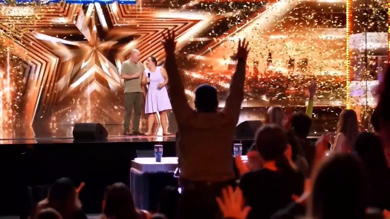 Golden Buzzer Moment | Lavender Darcangelo and Heidi Klum | America's ...