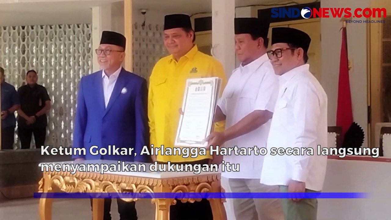 Tok! Golkar-PAN Resmi Dukung Prabowo Subianto di Pilpres 2024 - Video Dailymotion