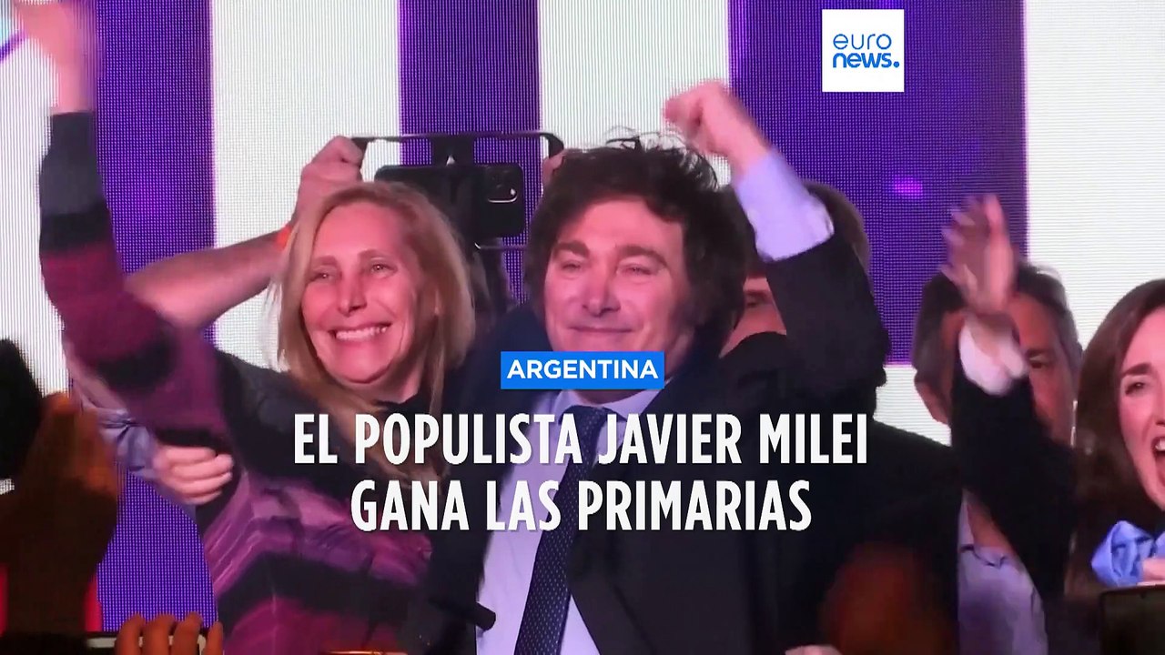 El ultraliberal Javier Milei gana las elecciones primarias en Argentina ...