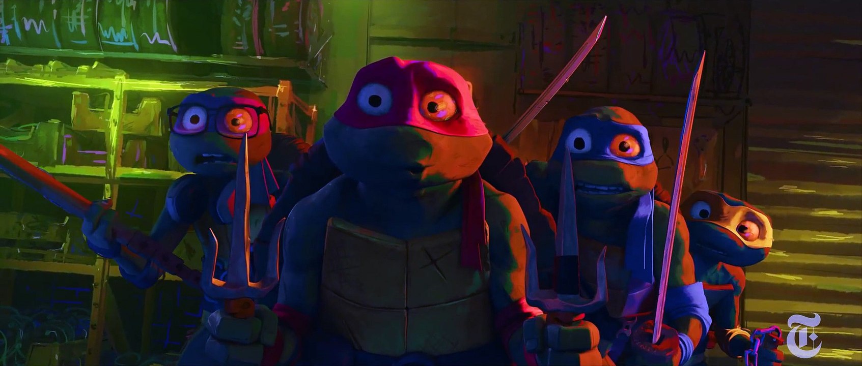 Watch the Teenage Mutant Ninja Turtles’ First Fight in ‘Mutant Mayhem ...