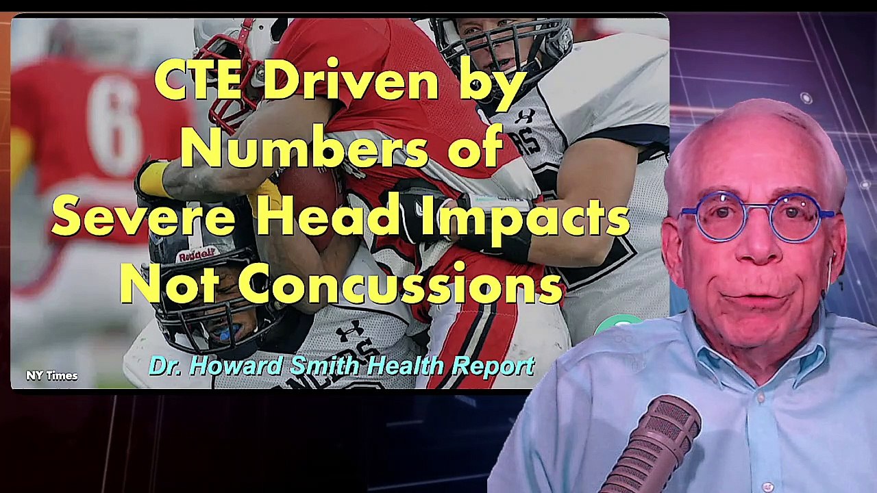 CTE Driven by Numbers of Severe Head Impacts, Not Concussions - video ...