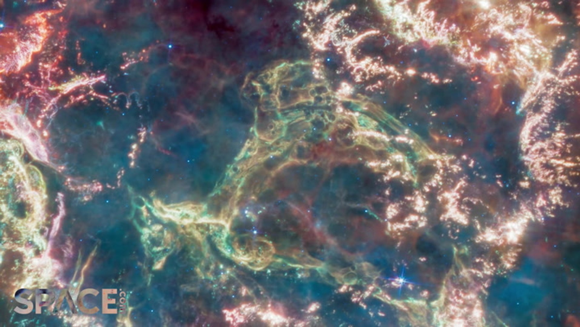 Cassiopeia Supernova From Nasa