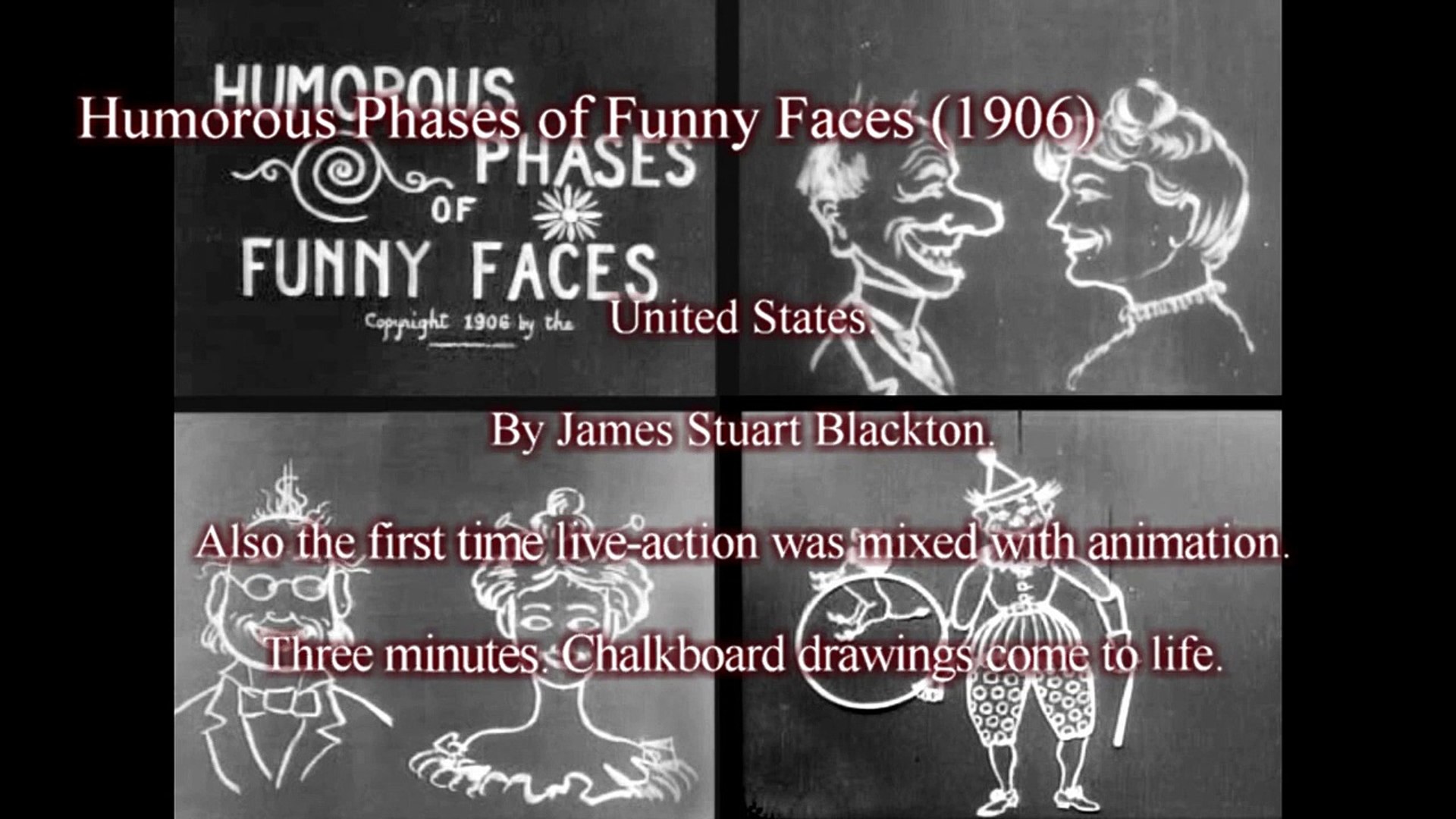 Humorous Phases Of Funny Faces Animated