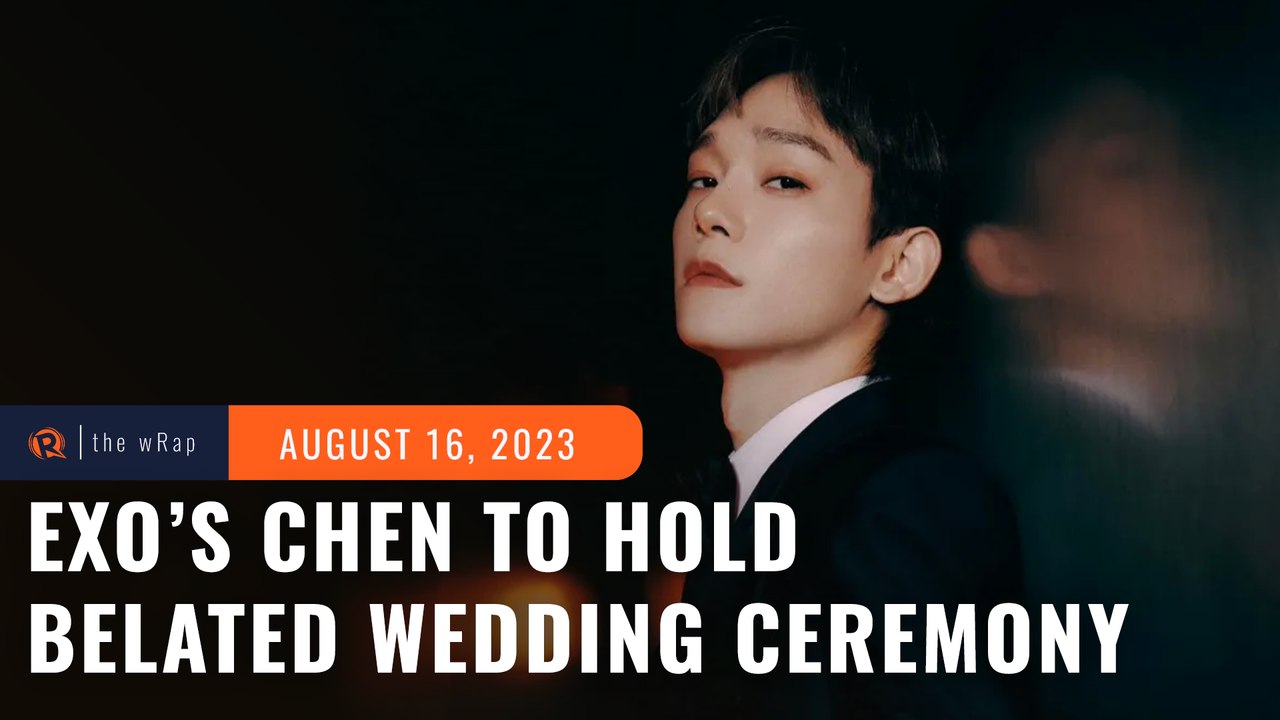 EXO’s Chen, wife to hold belated wedding ceremony in October - video ...