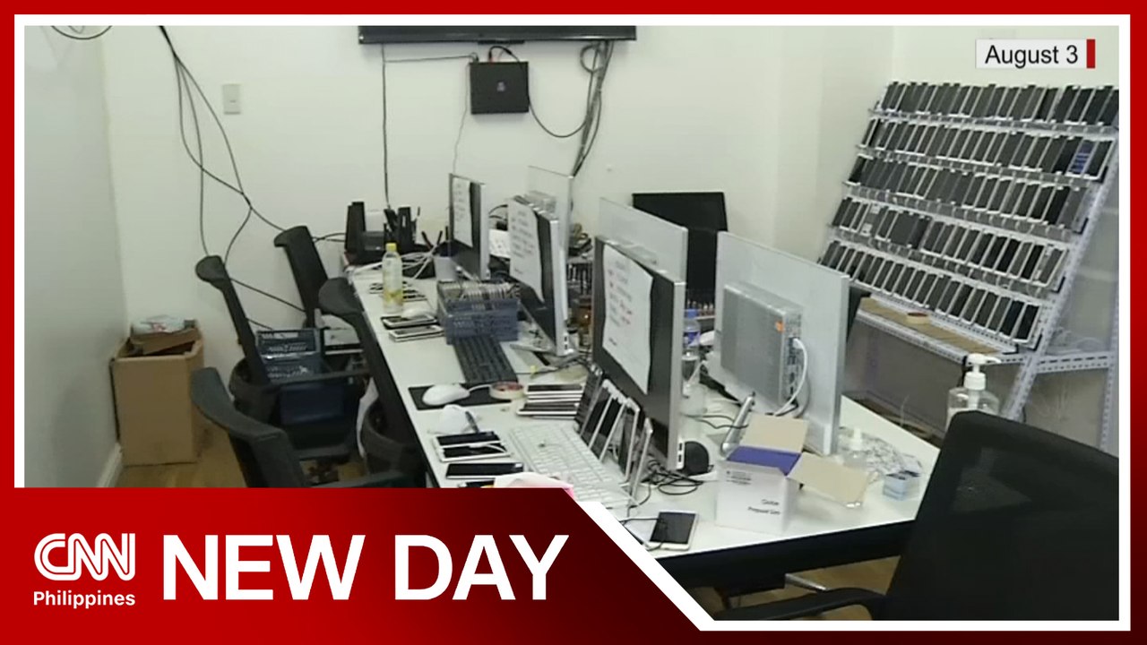 POGO hub raid yields ₱7M in cash, 24,000 SIM cards | New Day - video ...