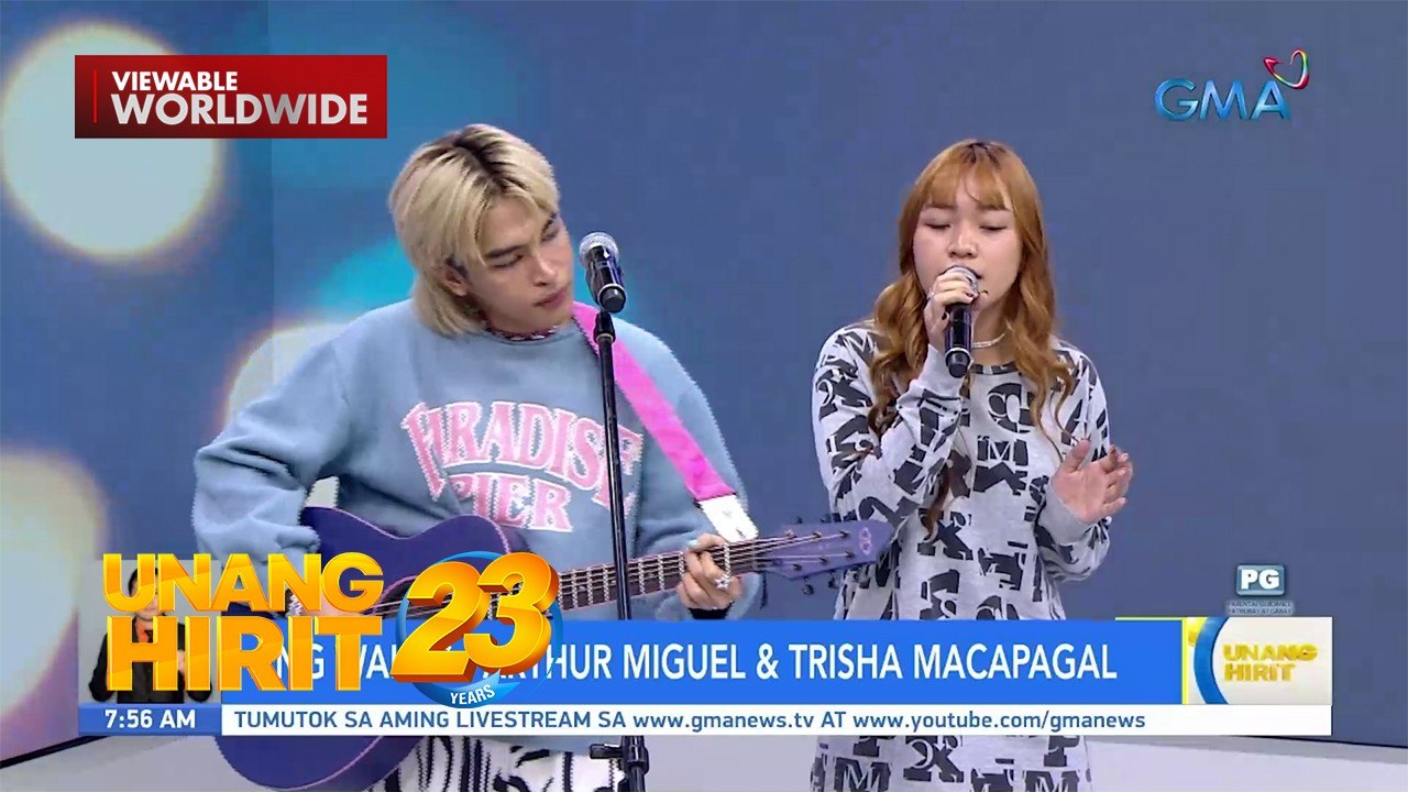 TikTok hits- ‘Ang Wakas’ with Arthur Miguel & Trisha Macapagal | Unang Hirit - video Dailymotion