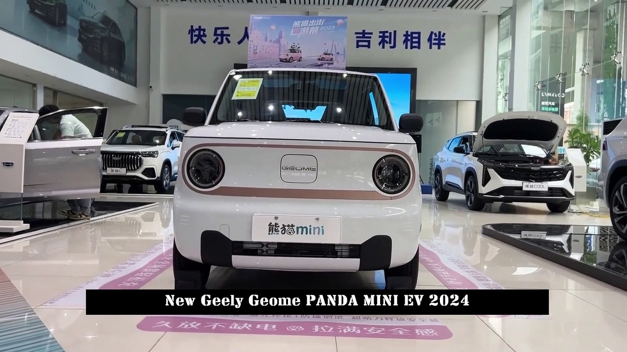 New Geely Geome PANDA MINI EV 2024 - Dailymotion Video
