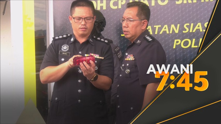 Polis rampas dadah erimin 5 bernilai RM30.6 juta | Astro Awani