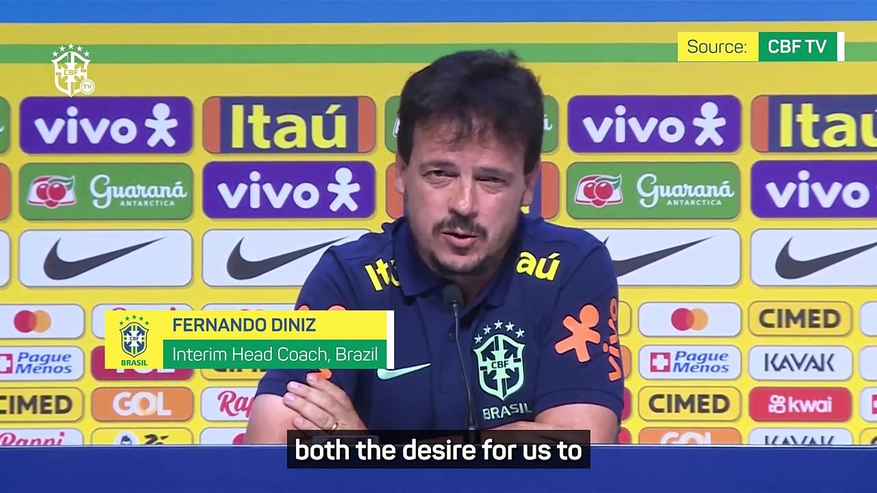 Neymar can still write Brazilian history - Diniz - video Dailymotion