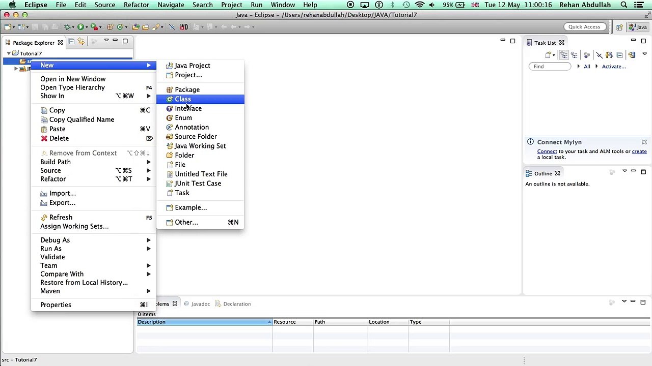 PROGRAMMING IN JAVA using Eclipse - Tutorial 7 | Custom Classes (Part 1) - video Dailymotion