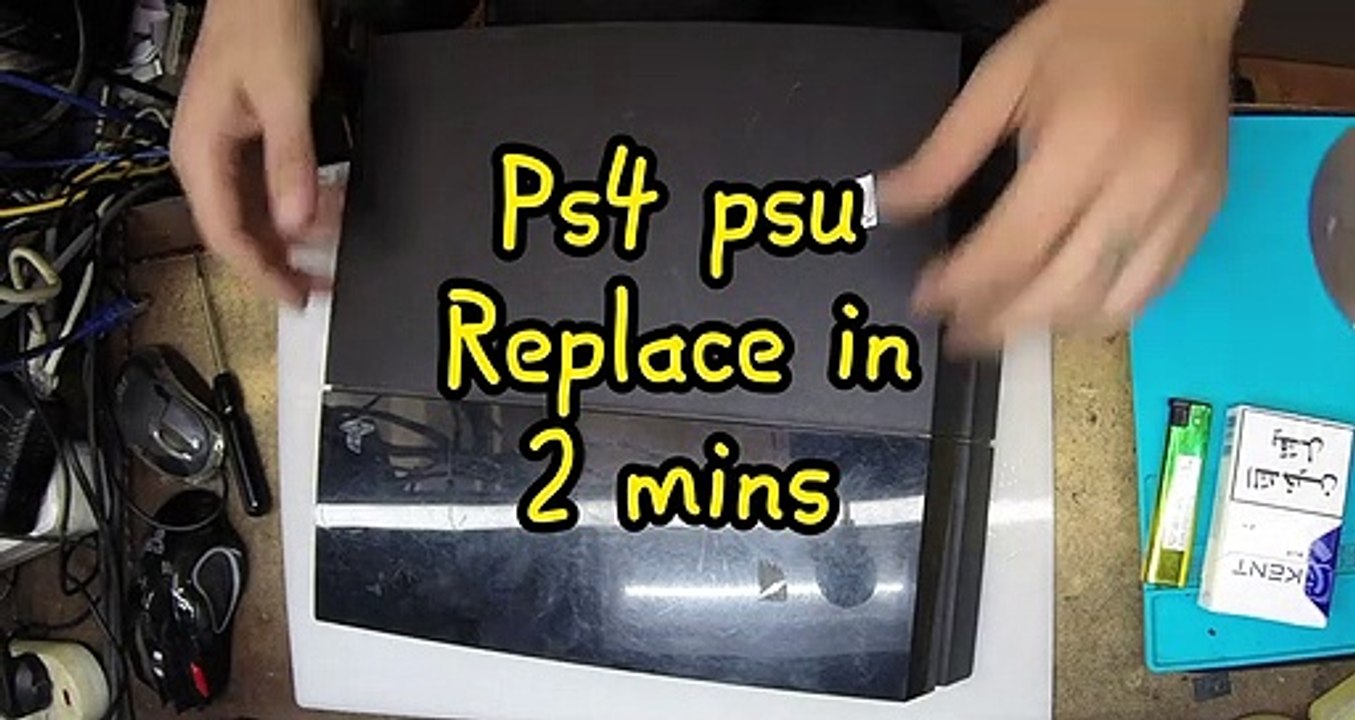 How To Change Your Ps4 Power Supply in 2 mins - video Dailymotion