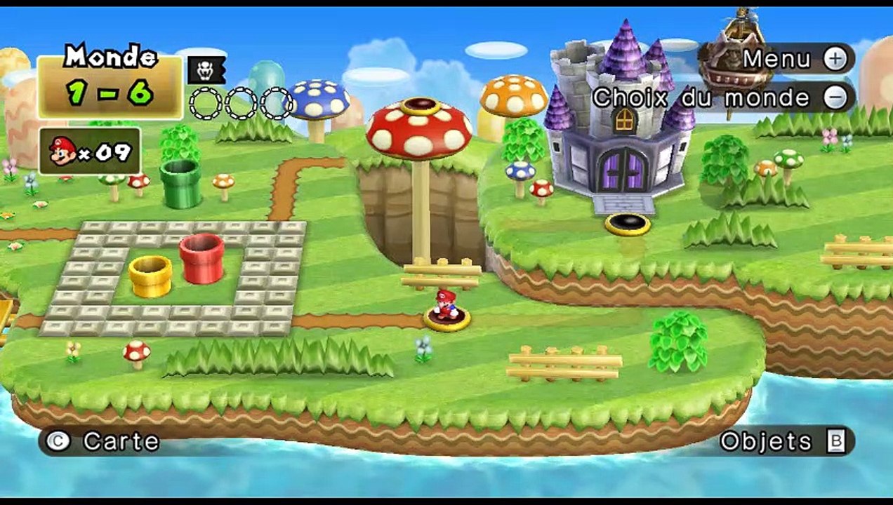New Super Mario Bros. Wii 7: Retro Heaven online multiplayer - wii ...