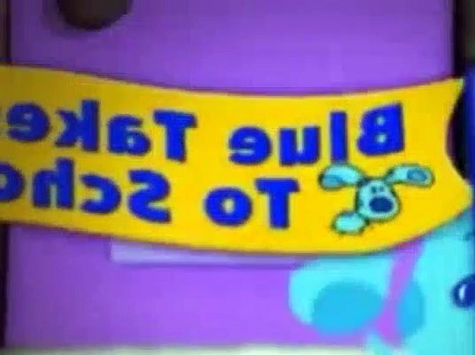 Blue's Clues S05E25 Blue Take You To School - video Dailymotion