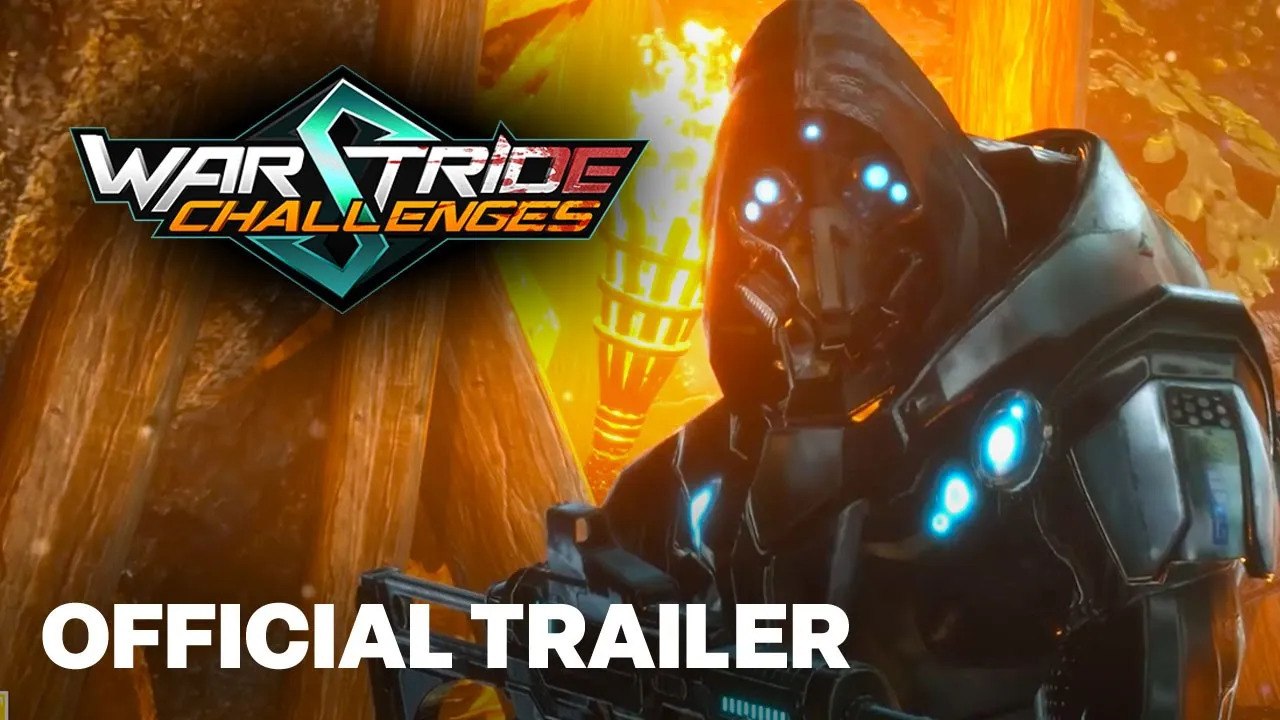 Warstride Challenges - Gameplay Overview & Release Date Reveal Trailer - Vidéo Dailymotion