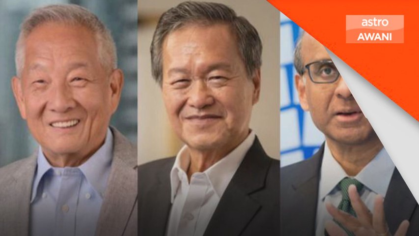 Tiga calon bertanding Pilihan Raya Presiden Singapura | Astro Awani